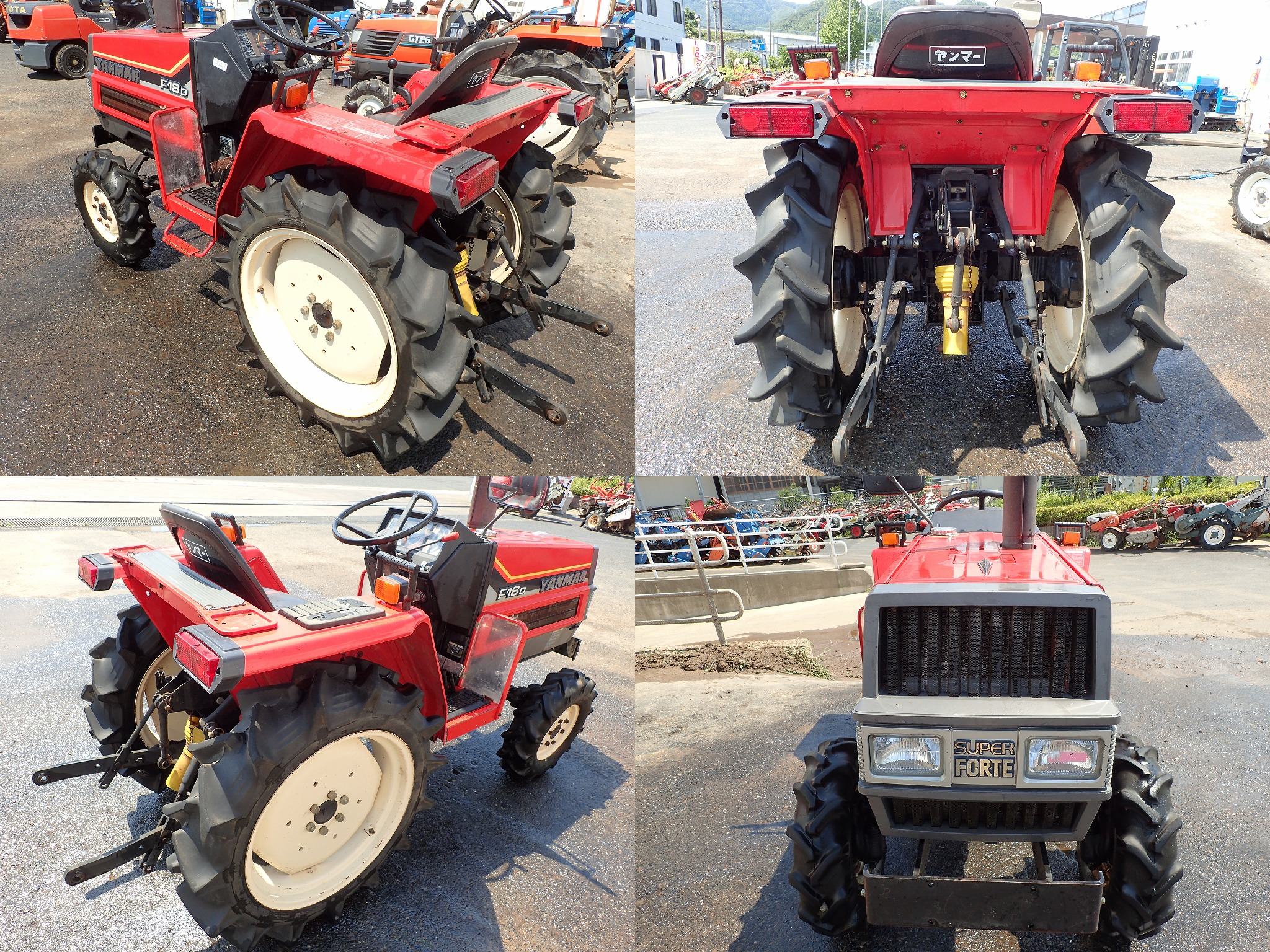Tractors YANMAR F18D - FARM MART